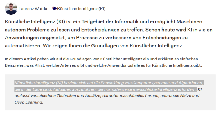 TU Wien: Plagiat in eigener Richtlinie zu KI-generierten Texten